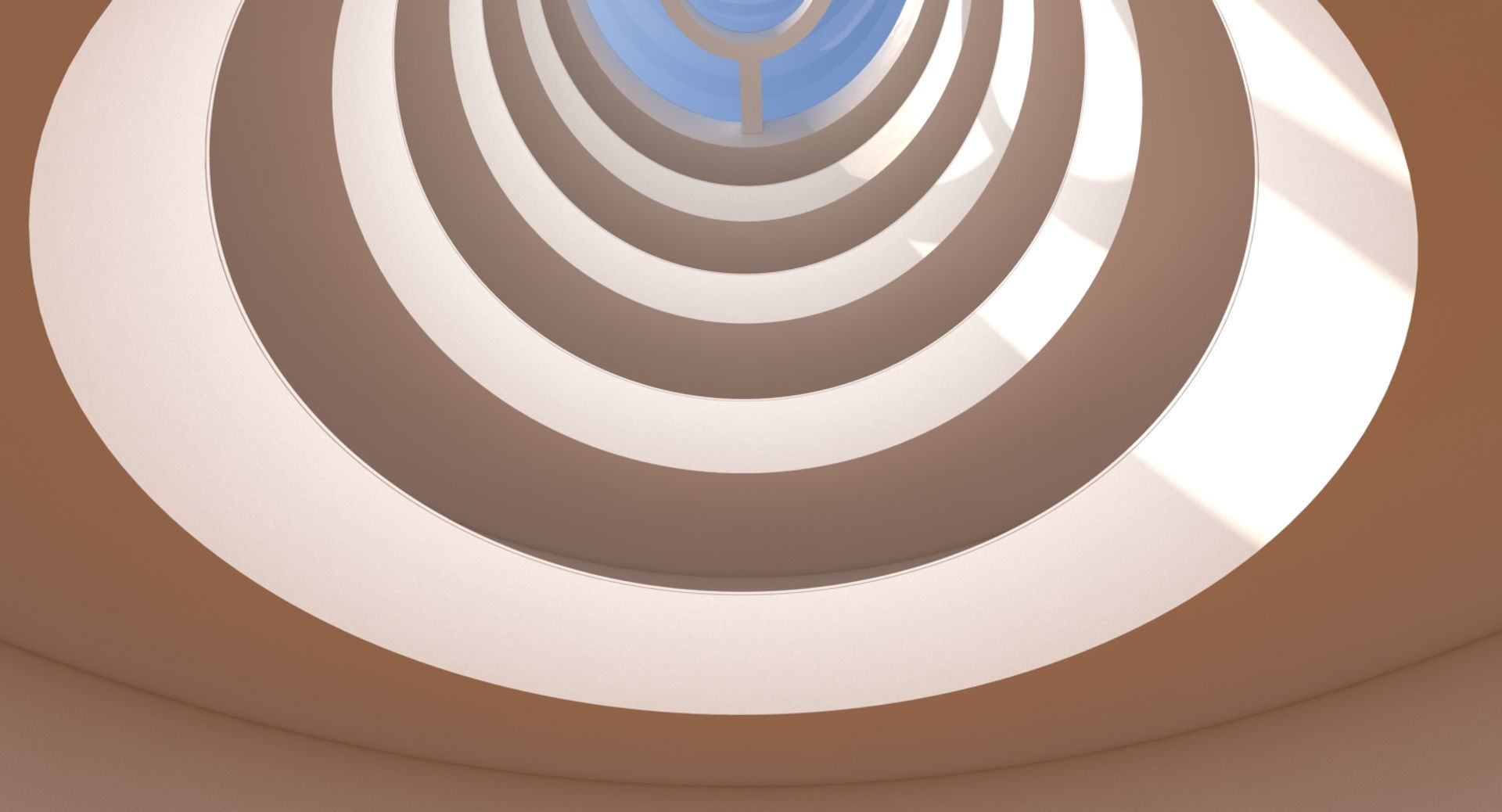 Contemporary Atrium 3D model | CGTrader