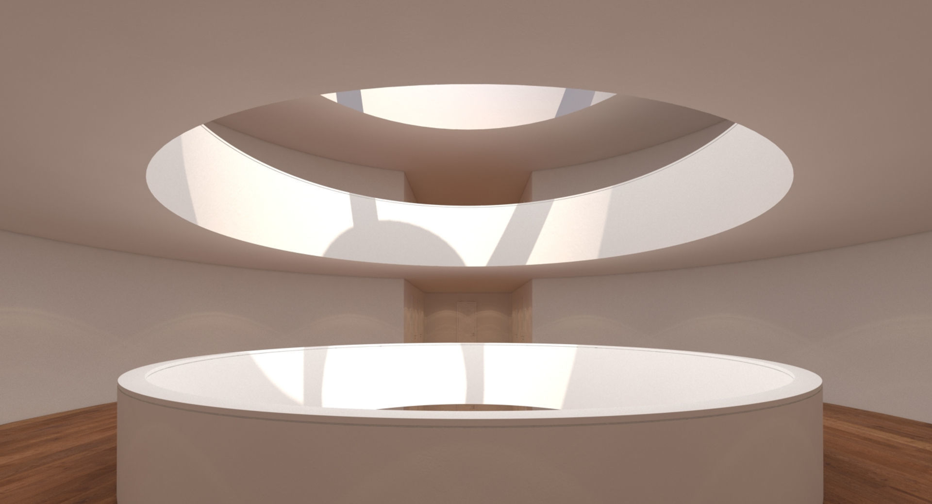 Contemporary Atrium 3D model | CGTrader