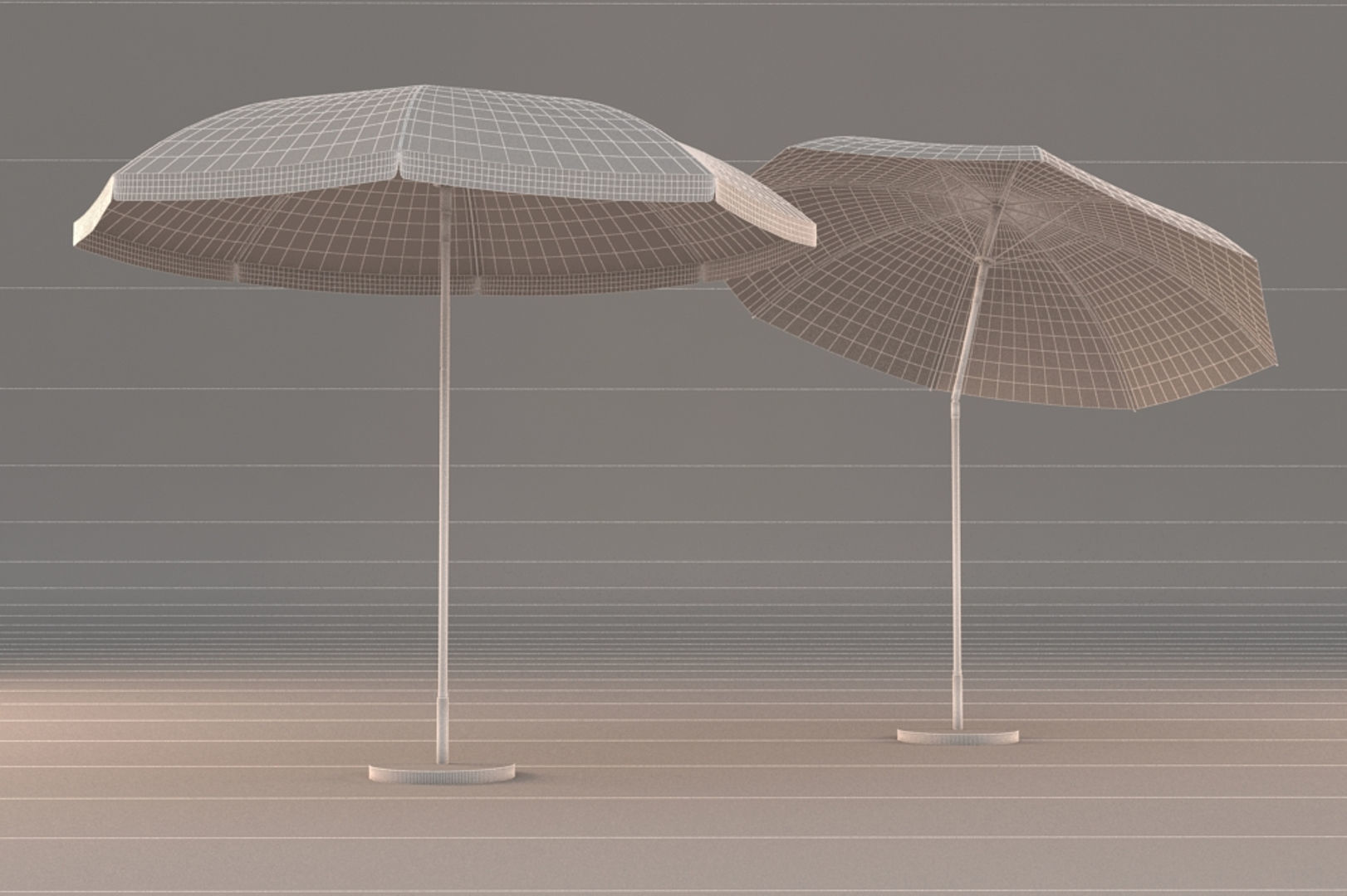 Sun Parasol 3D model | CGTrader