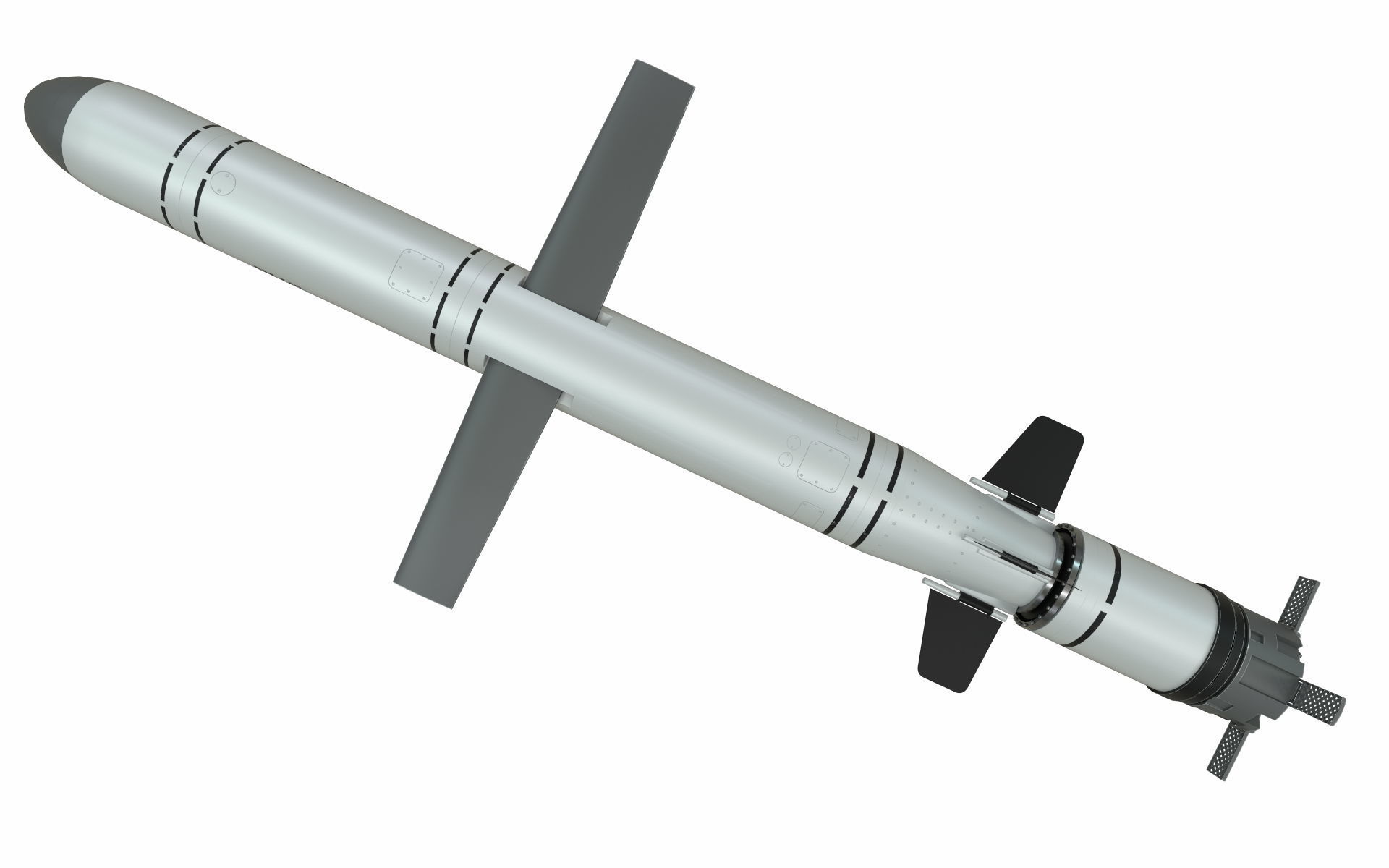 3D model 3M-54 Kalibr- 3M14 Biryuza VR / AR / low-poly | CGTrader