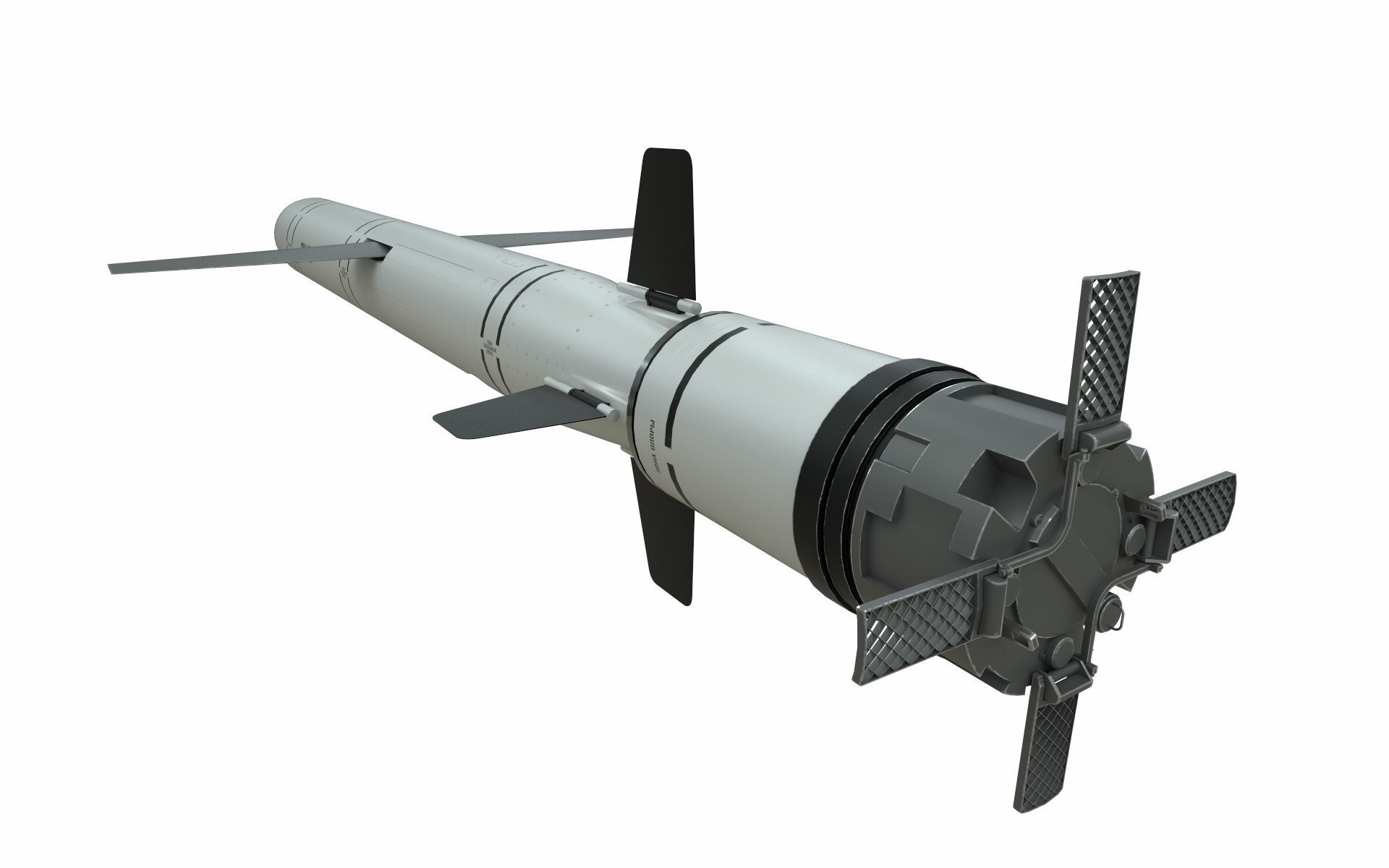 3D model 3M-54 Kalibr- 3M14 Biryuza VR / AR / low-poly | CGTrader