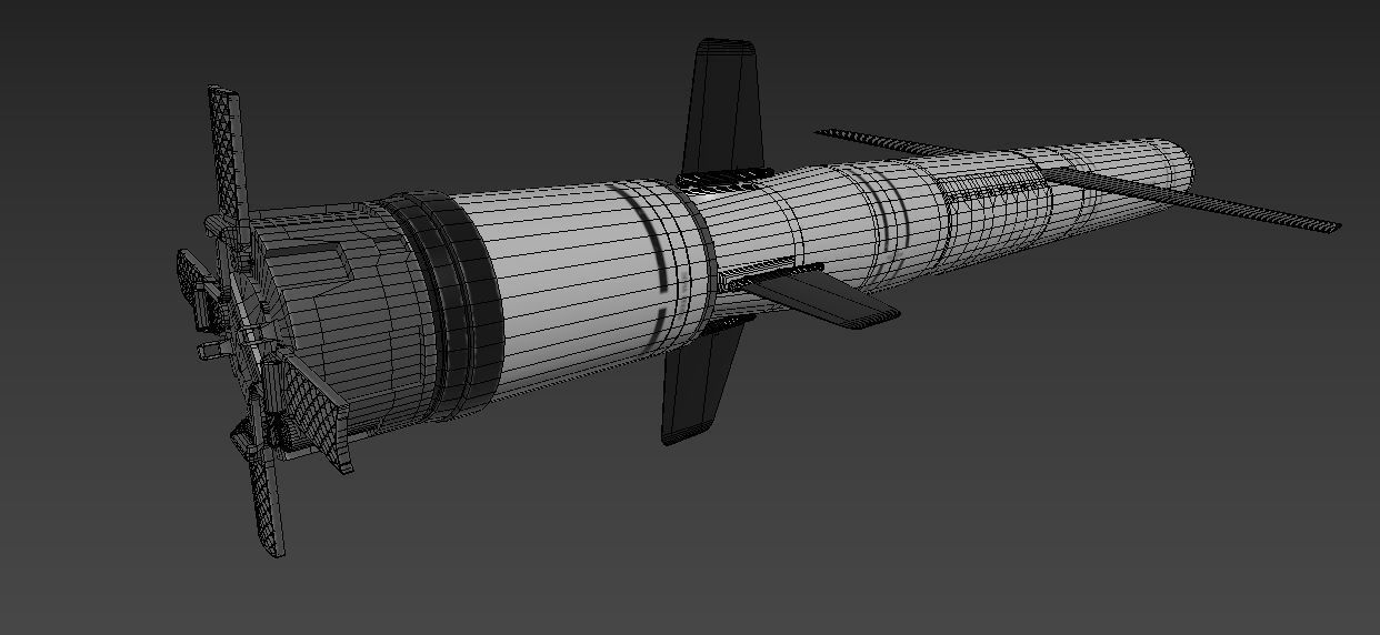 3D model 3M-54 Kalibr- 3M14 Biryuza VR / AR / low-poly | CGTrader