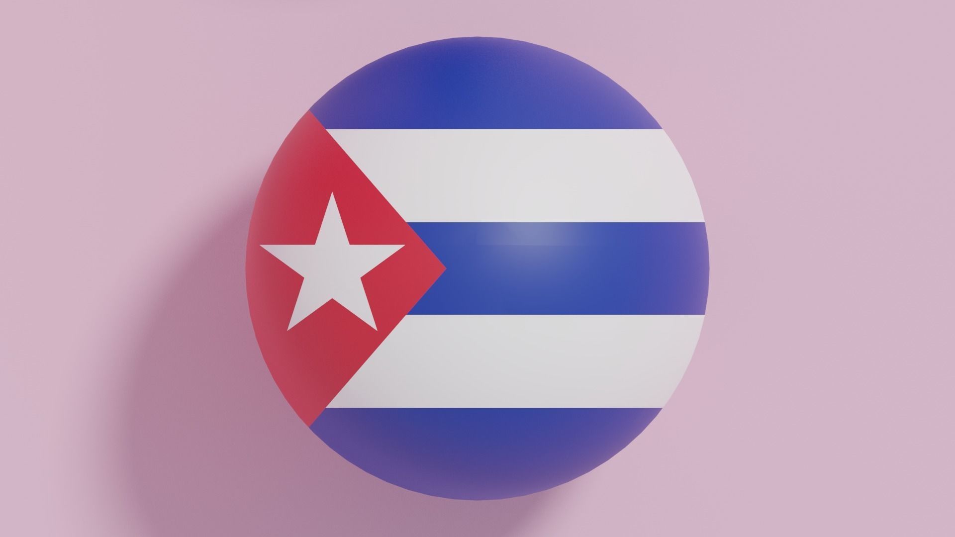 3D model Flag of Ball Collection 11 VR / AR / low-poly | CGTrader