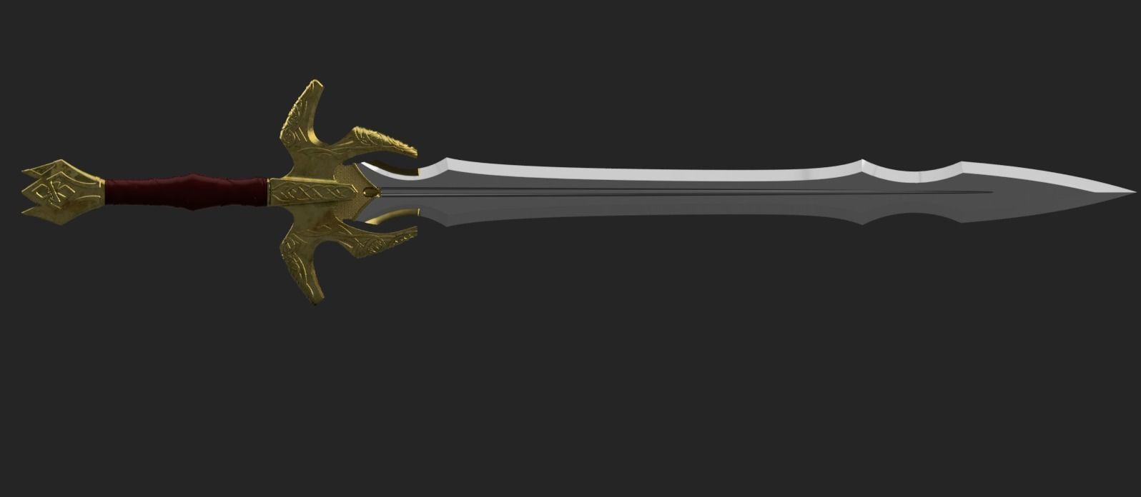 Heimdall Sword from the MCU 3D model 3D printable | CGTrader