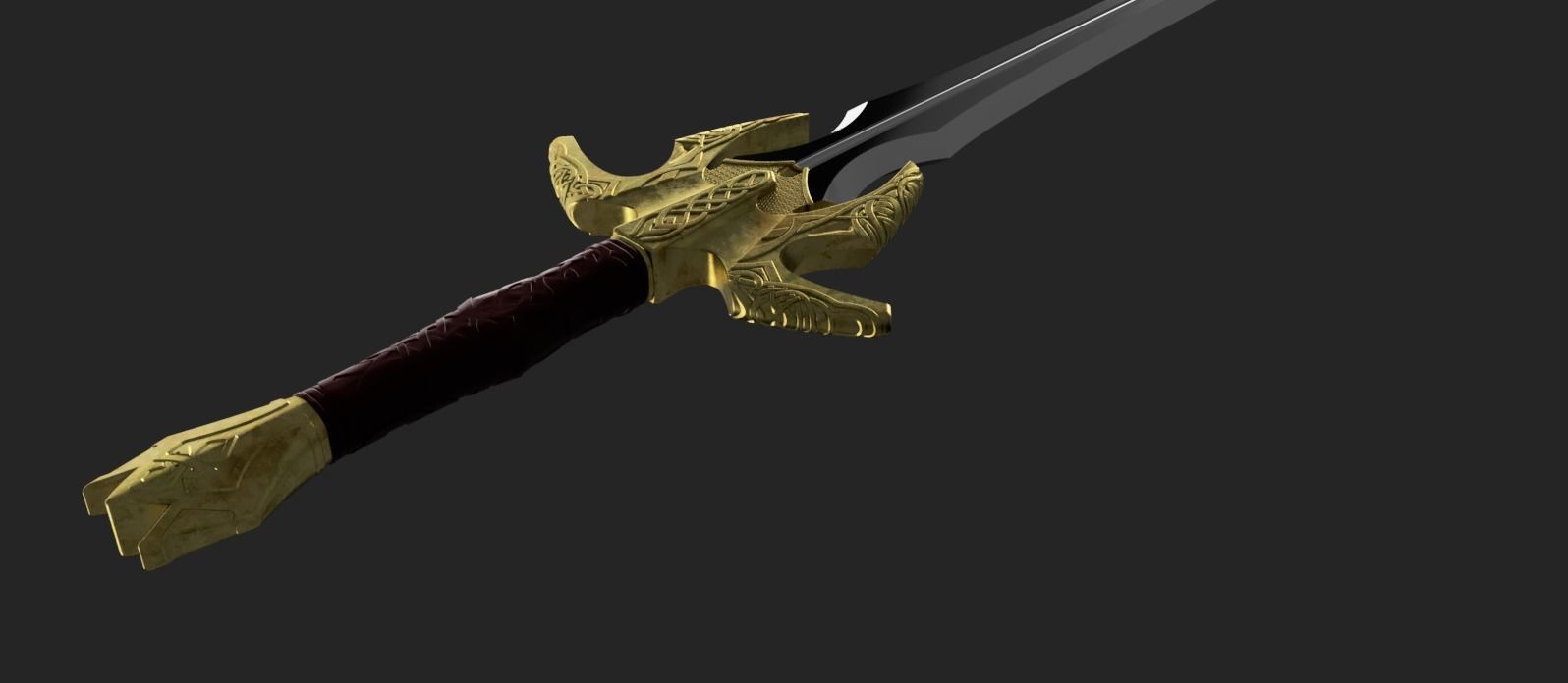 Heimdall Sword from the MCU 3D model 3D printable | CGTrader