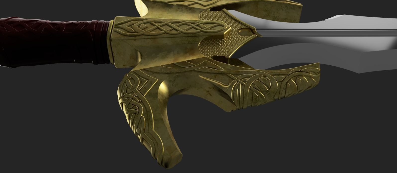 Heimdall Sword from the MCU 3D model 3D printable | CGTrader