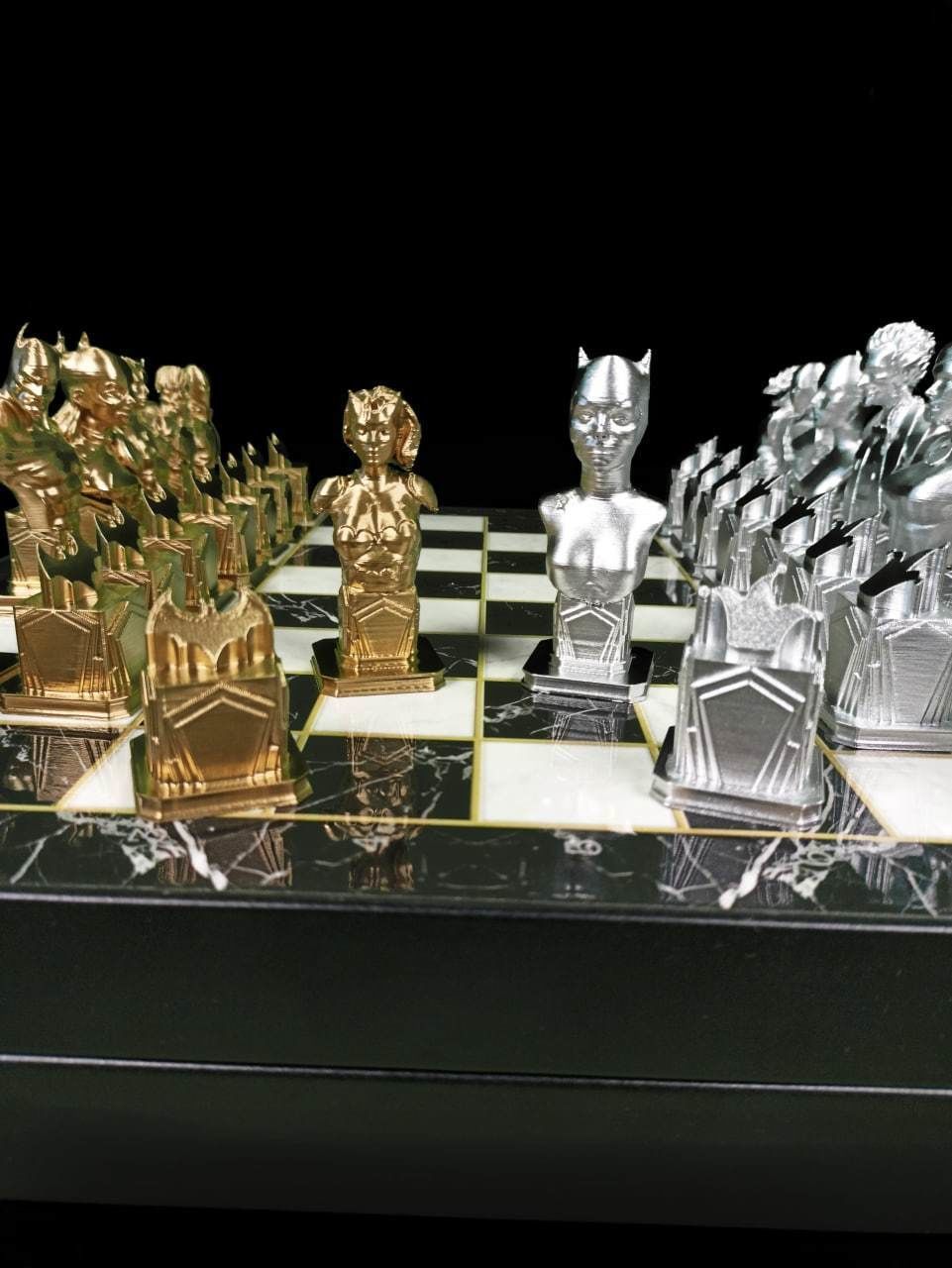 Batman Vs Joker CHESS Set 3D model 3D printable | CGTrader
