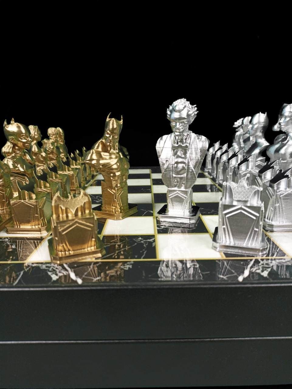 Batman Vs Joker CHESS Set 3D model 3D printable | CGTrader