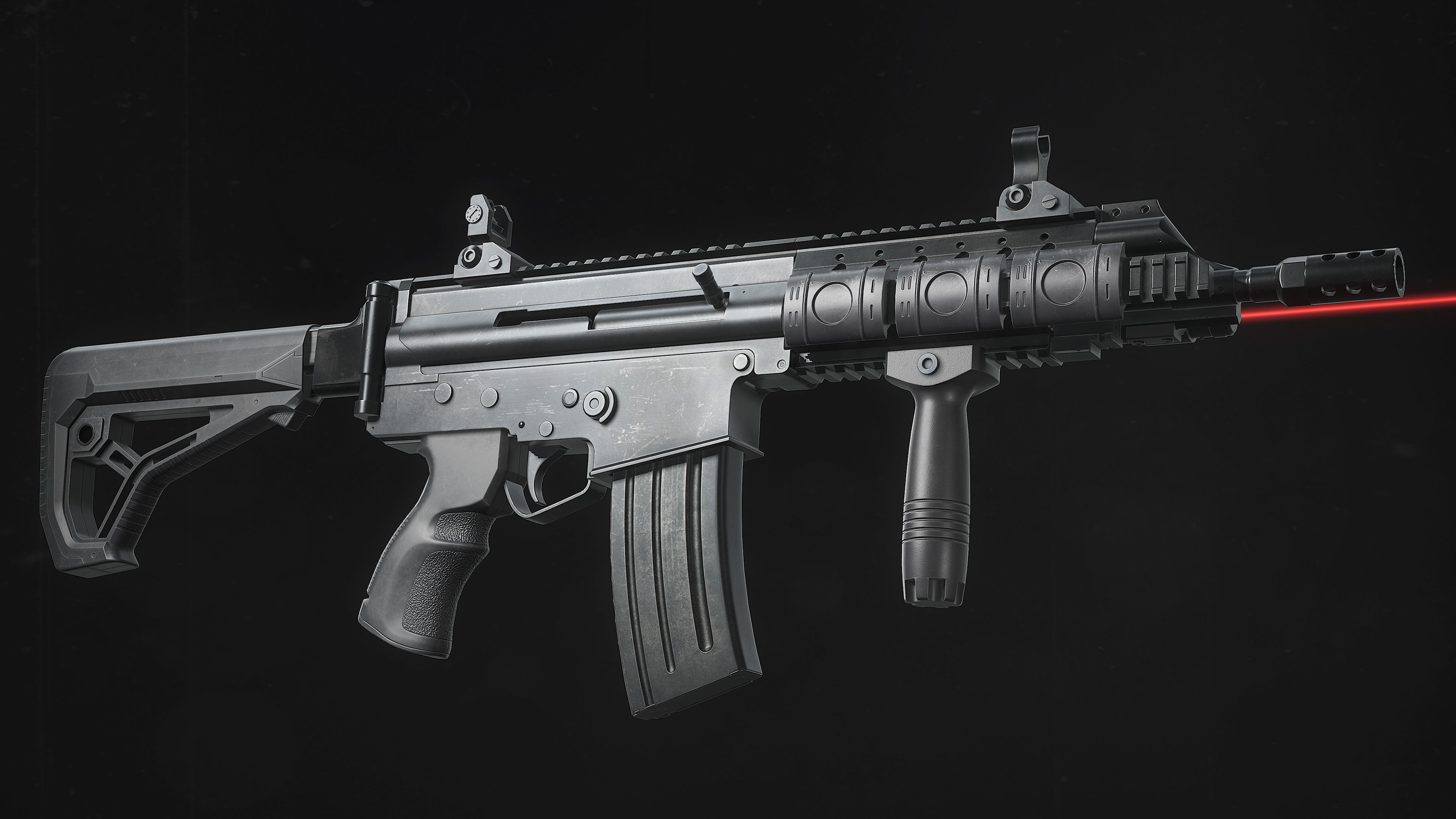 SS2V5 Assault Rifle free VR / AR / low-poly 3D model rigged | CGTrader