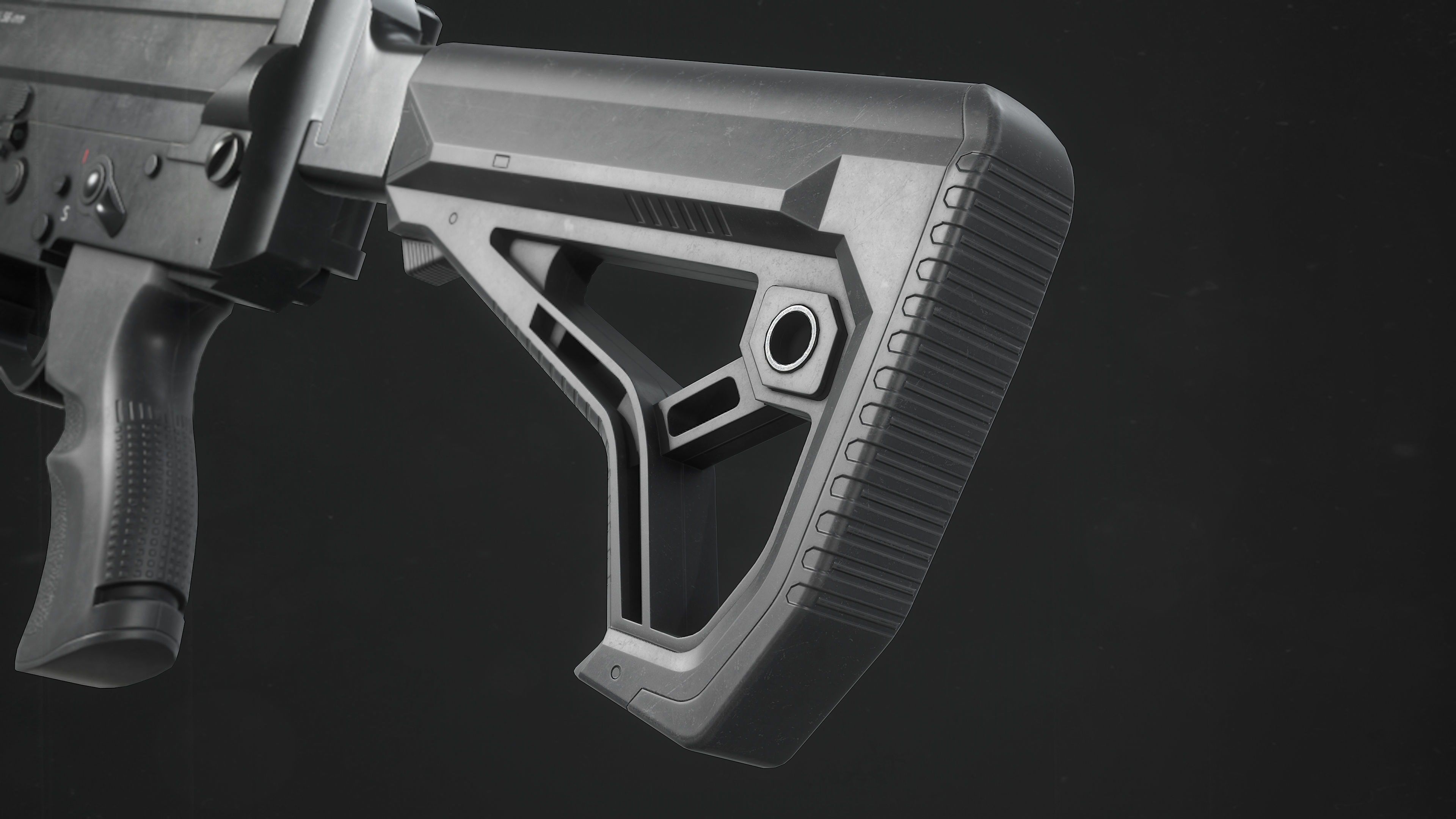 SS2V5 Assault Rifle free VR / AR / low-poly 3D model rigged | CGTrader