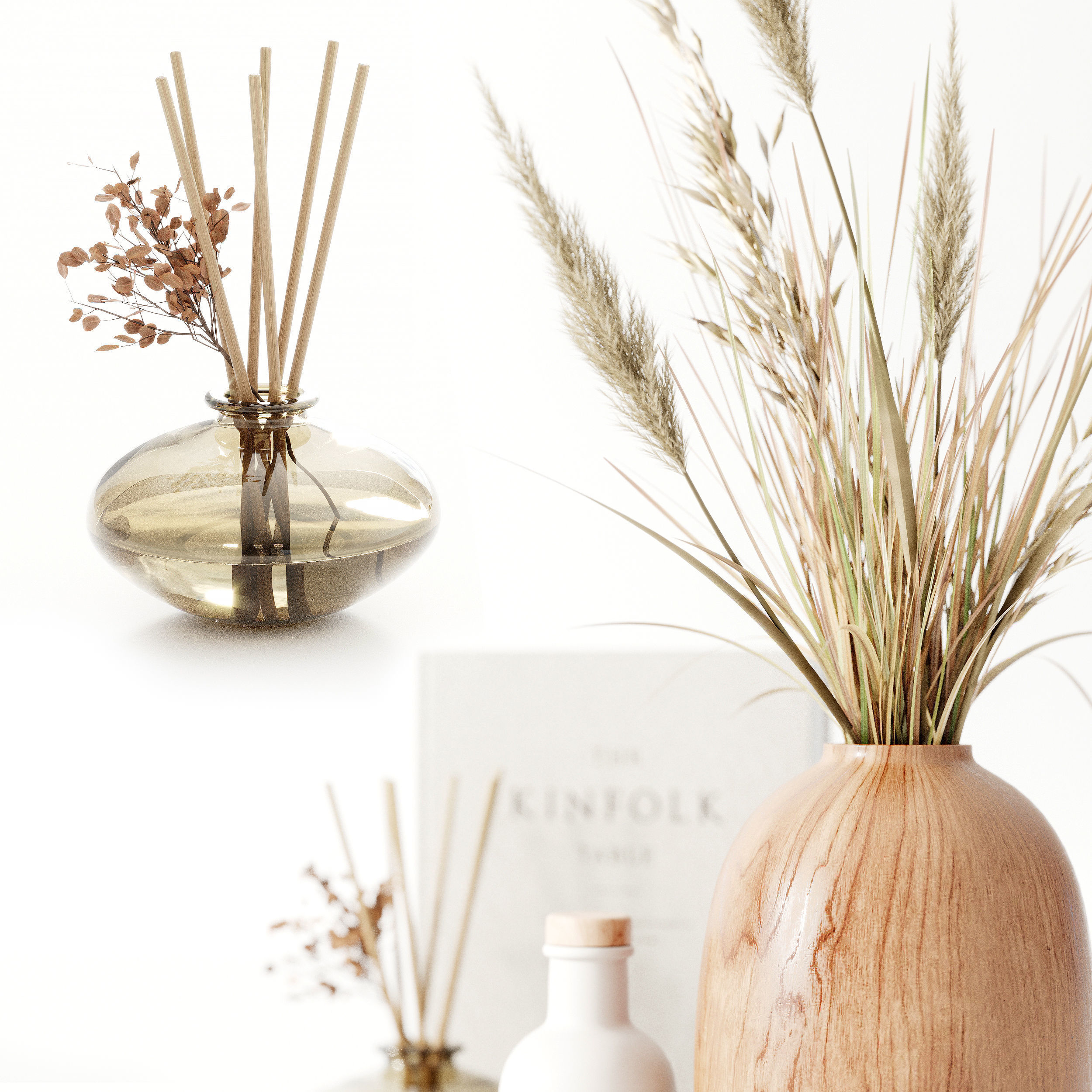 Decorative set 053 3D model | CGTrader