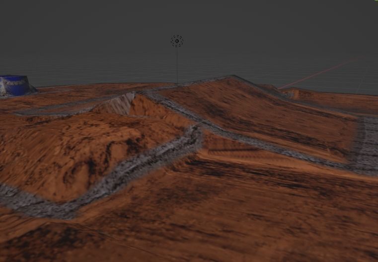 Simple Small Dirt Track Arena free VR / AR / low-poly 3D model | CGTrader