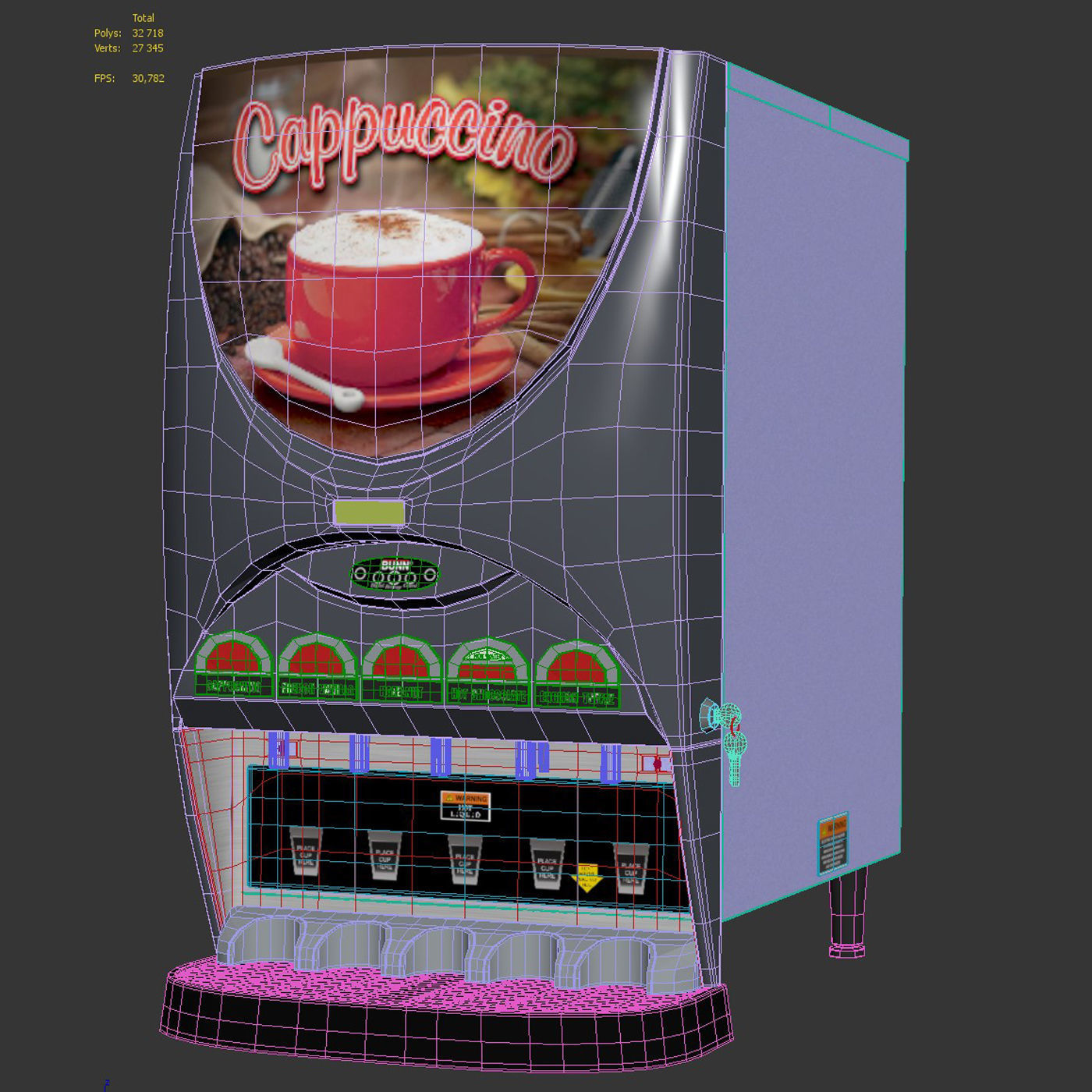 Bunn iMIX 5 Hot Drink System 3D model | CGTrader