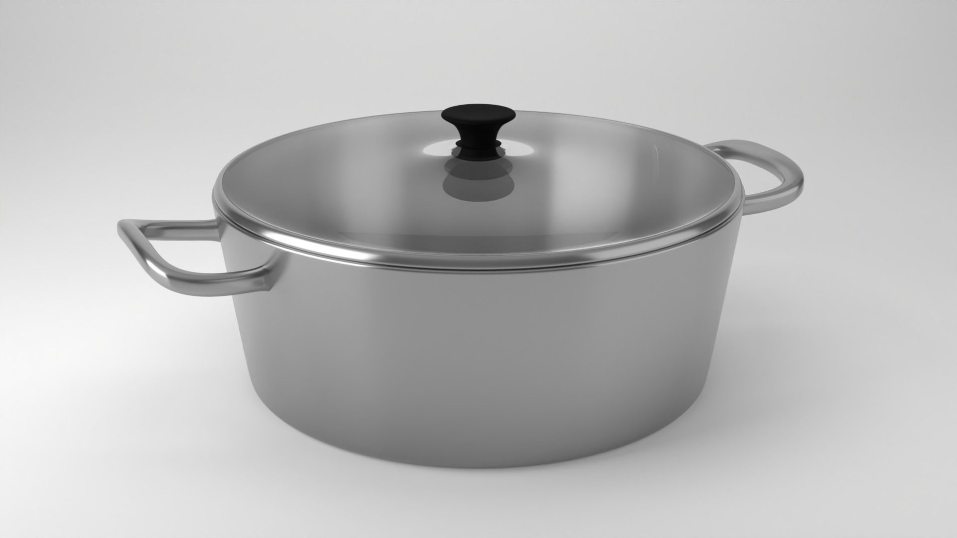 3D model Cooking Pot VR / AR / low-poly | CGTrader