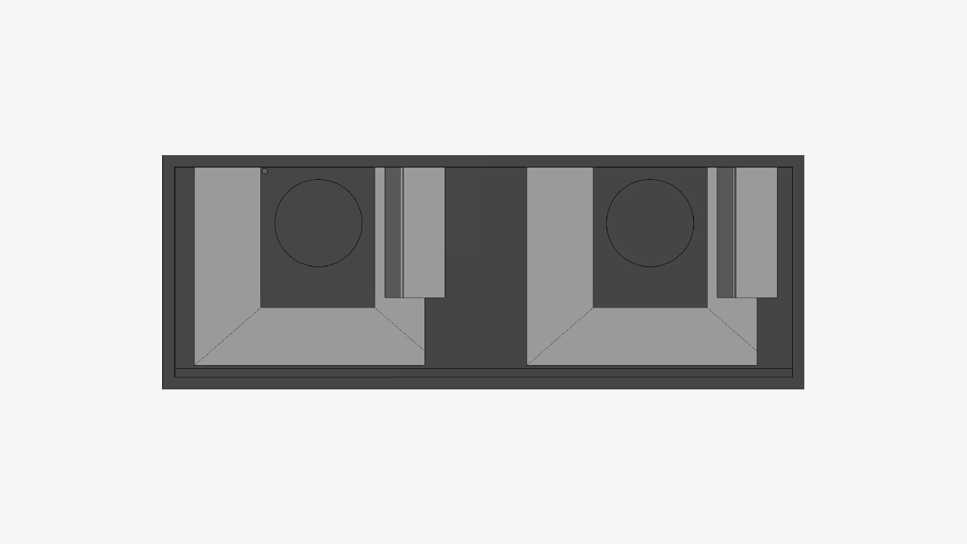 3D model Rangehood - Modern - Undermount - Appliance 096 VR / AR / low ...