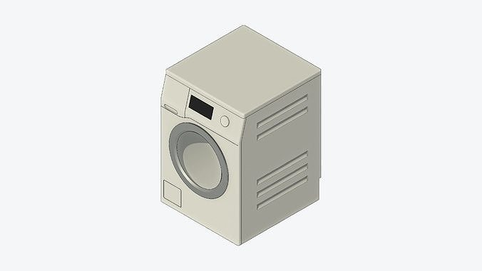 3D model Washing Machine - Modern - Appliance 143 VR / AR / low-poly ...