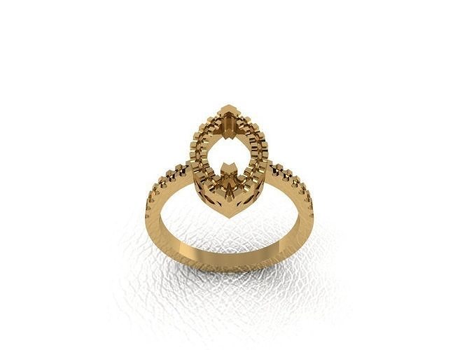Ring 109 3D model 3D printable | CGTrader