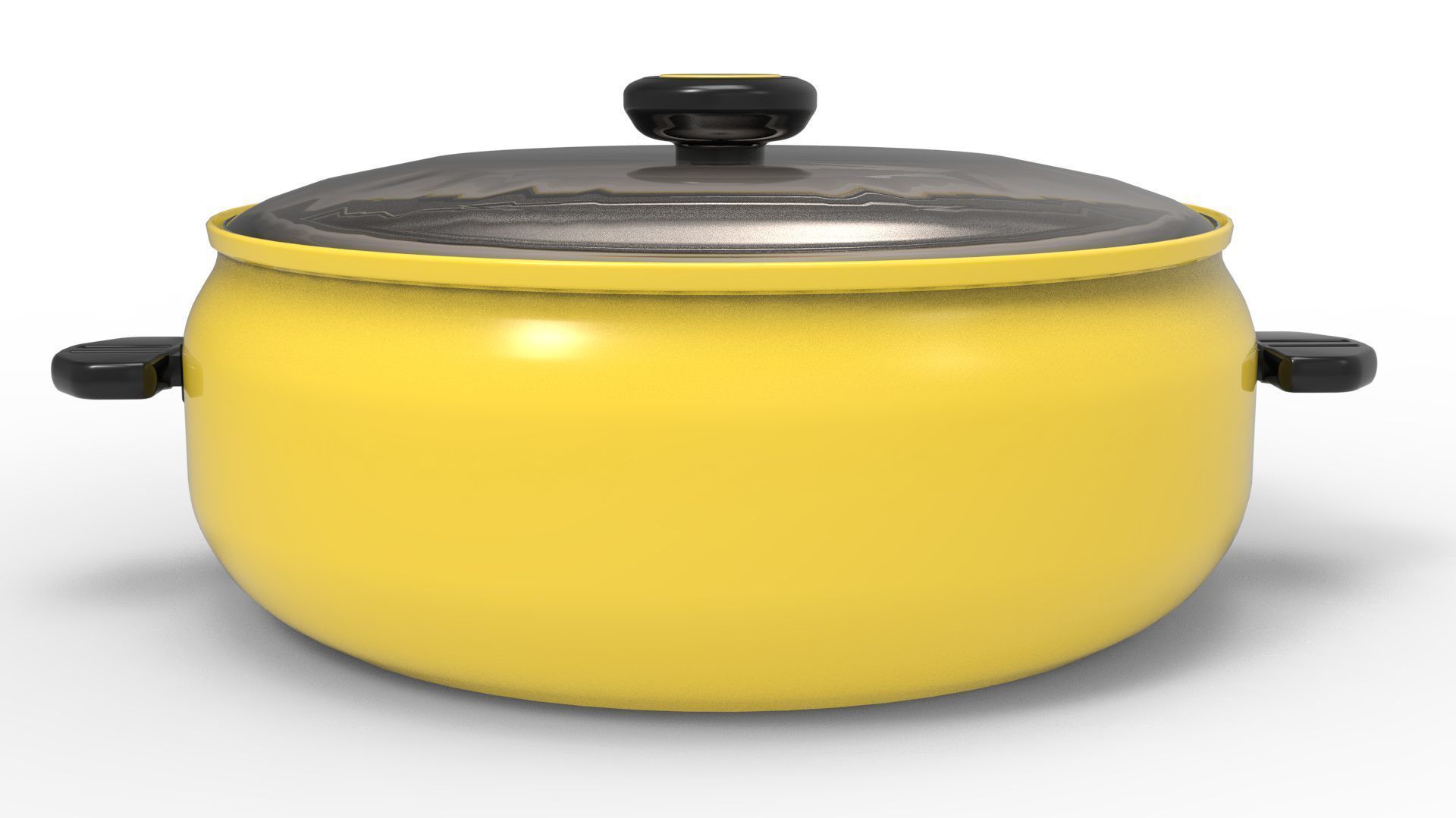 3D model COOKWARE YELLOW VR / AR / low-poly | CGTrader