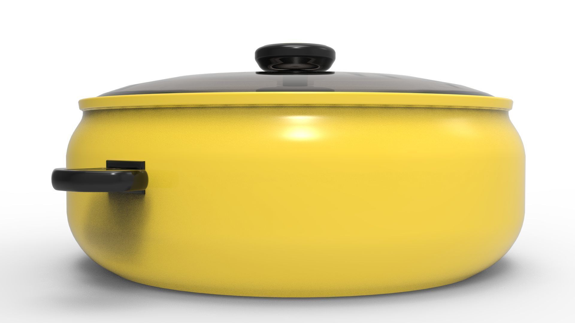 3D model COOKWARE YELLOW VR / AR / low-poly | CGTrader