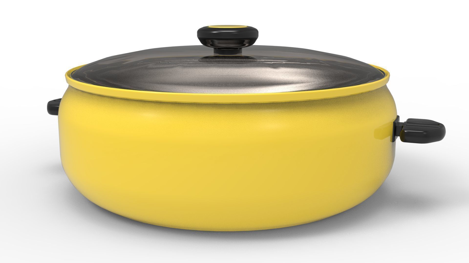 3D model COOKWARE YELLOW VR / AR / low-poly | CGTrader