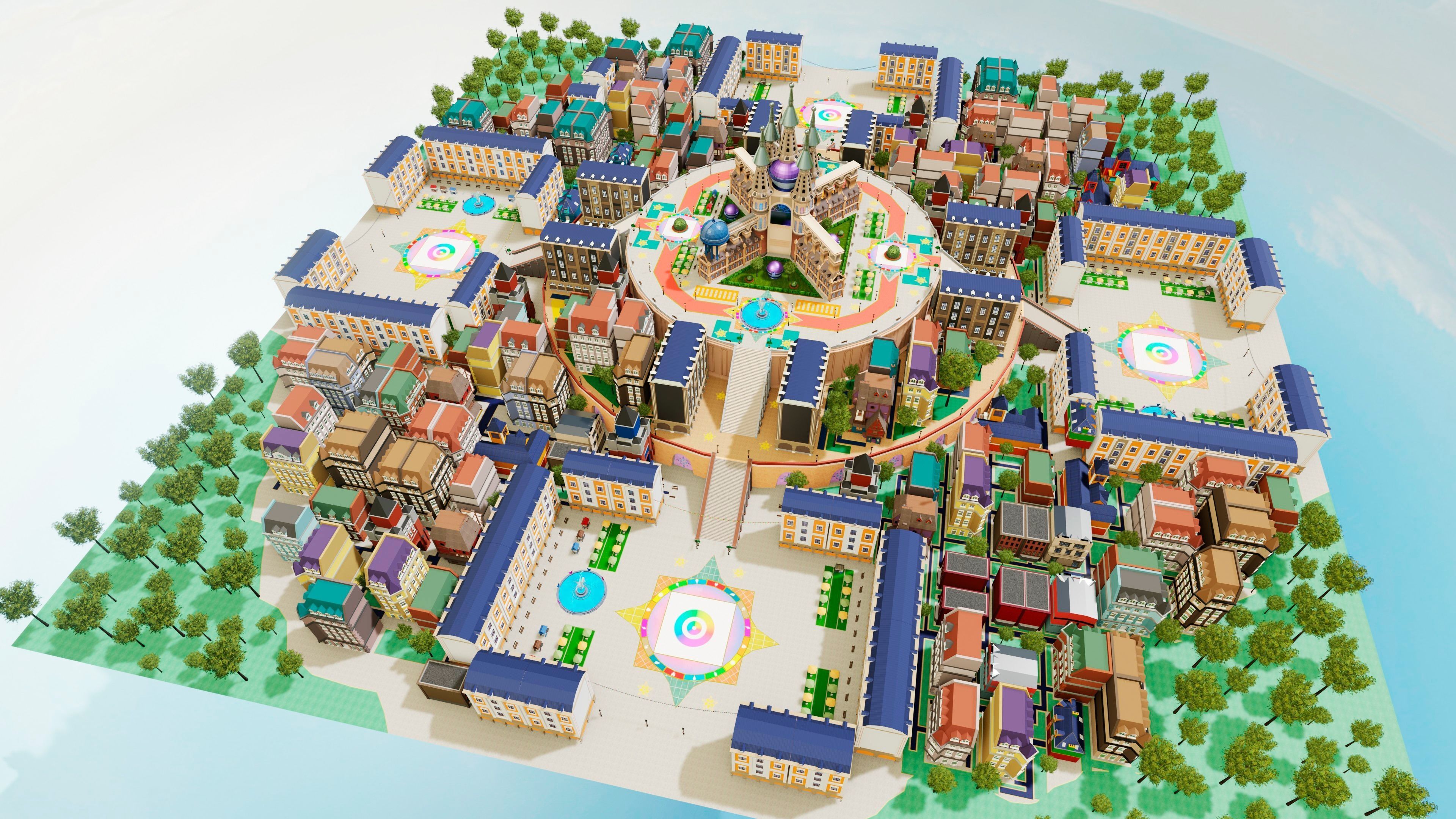 Pokemon map - model 3D model | CGTrader