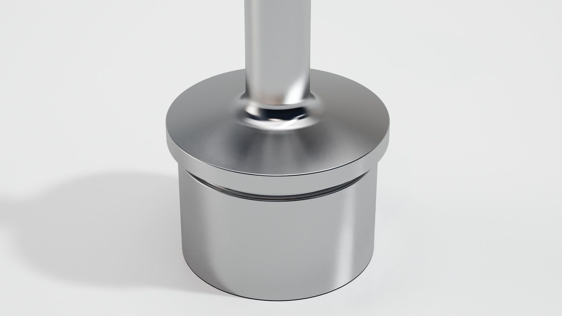 steel handrail components free 3D model | CGTrader