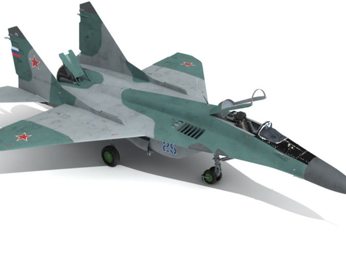 Mig-29 3D Model .max - CGTrader.com