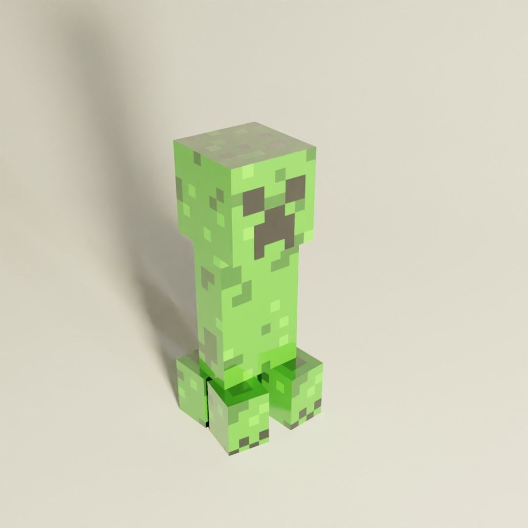 Minecraft Creeper 3D model | CGTrader