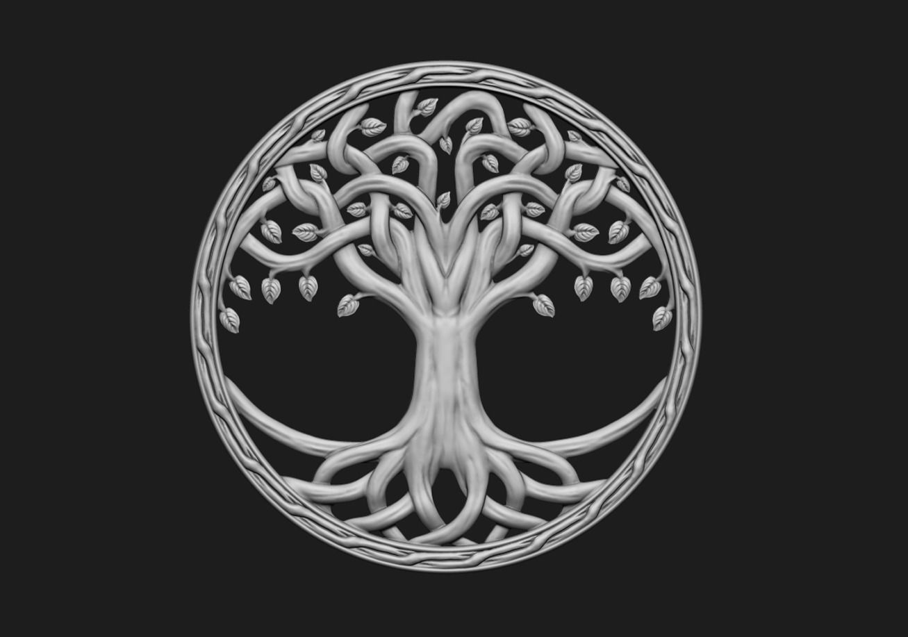Tree of Life 3D print model 3D model 3D printable | CGTrader