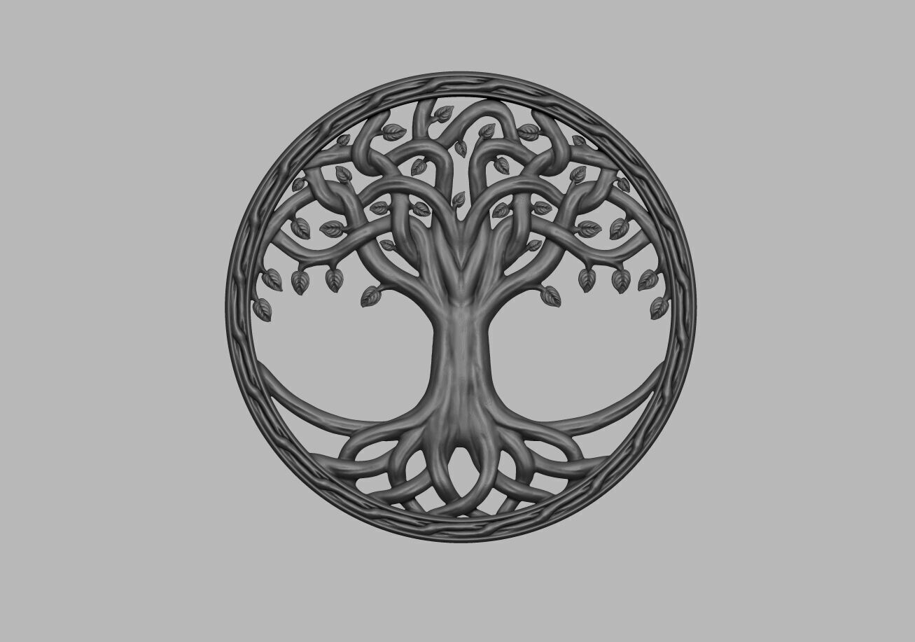 Tree of Life 3D print model 3D model 3D printable | CGTrader