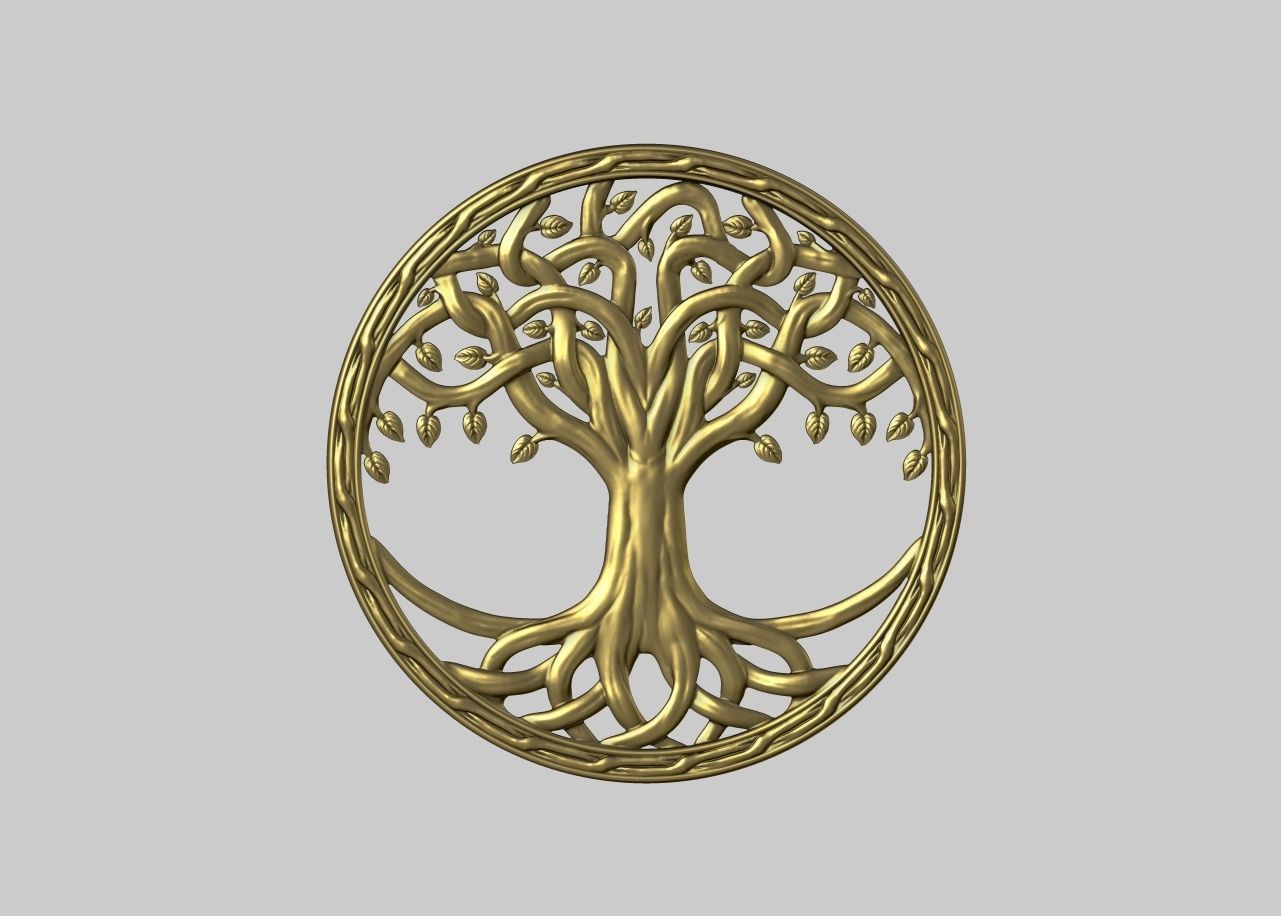 Tree of Life 3D print model 3D model 3D printable | CGTrader