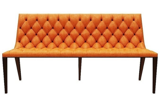 3D model Sofa Bench VR / AR / low-poly | CGTrader