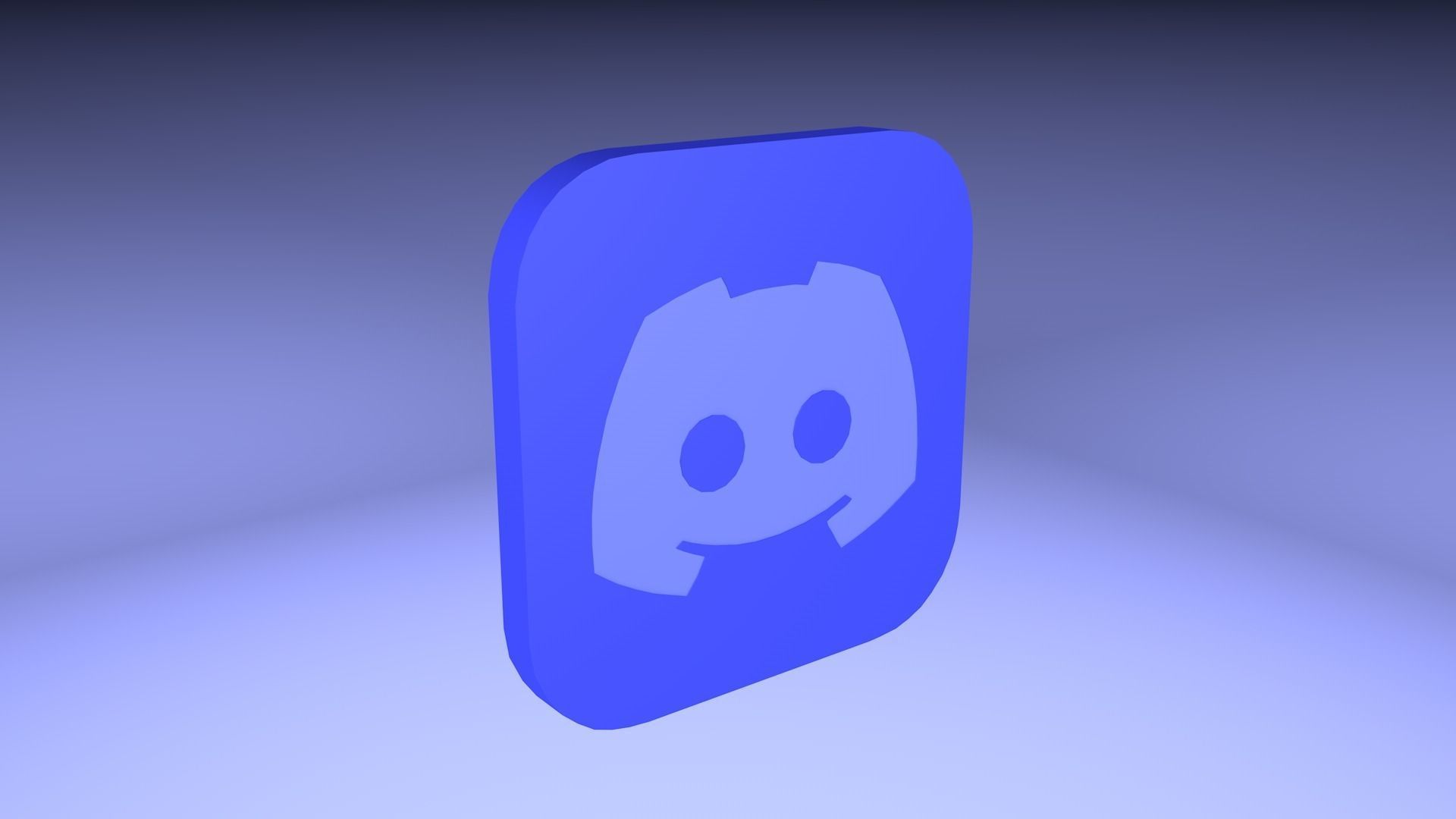 Discord logo 3D model | CGTrader