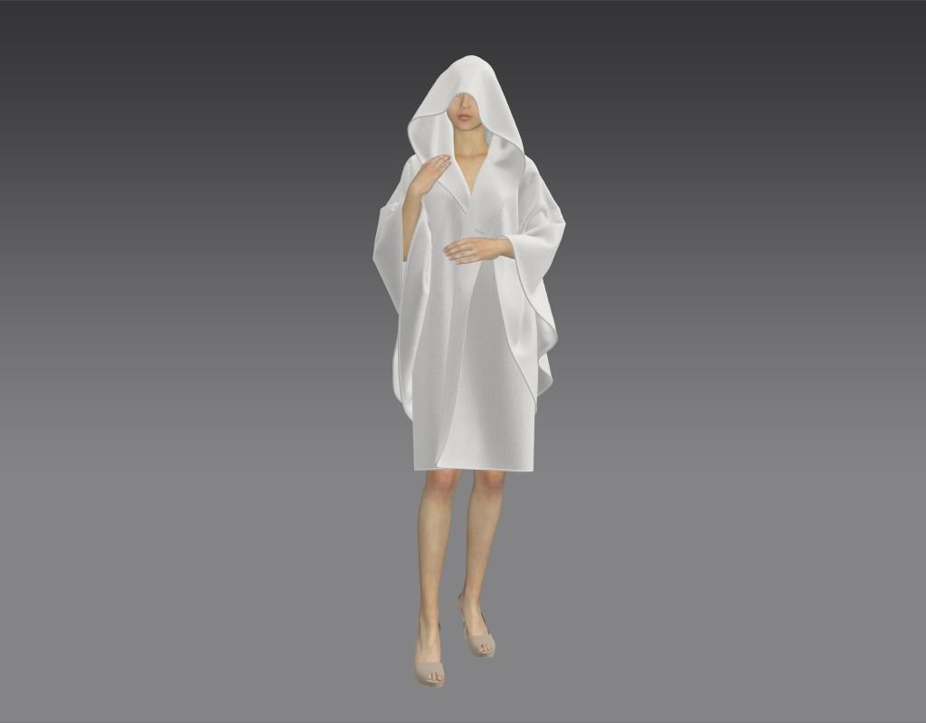 overcoat-Marvelous Designer 3D model | CGTrader