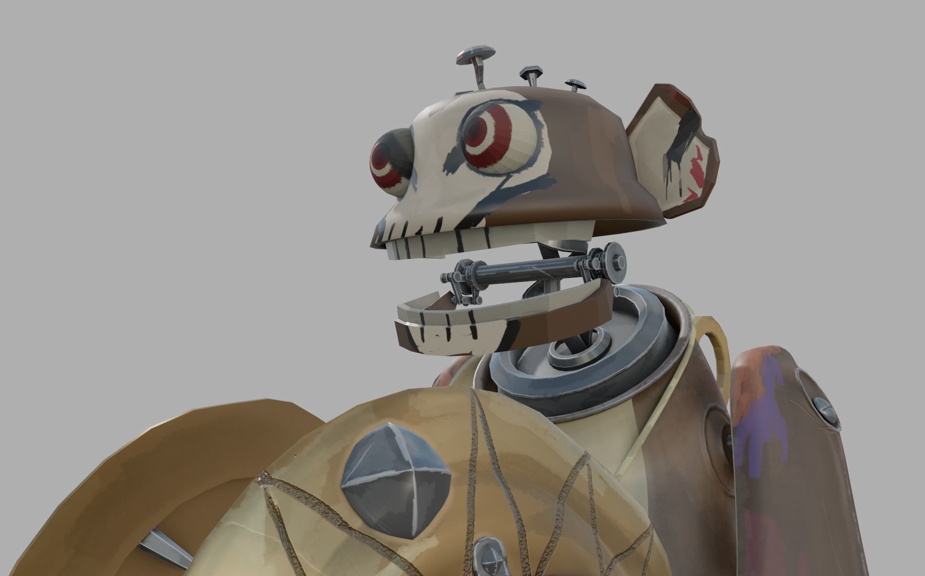 Jinx monkey bomb from arcane free 3D model | CGTrader