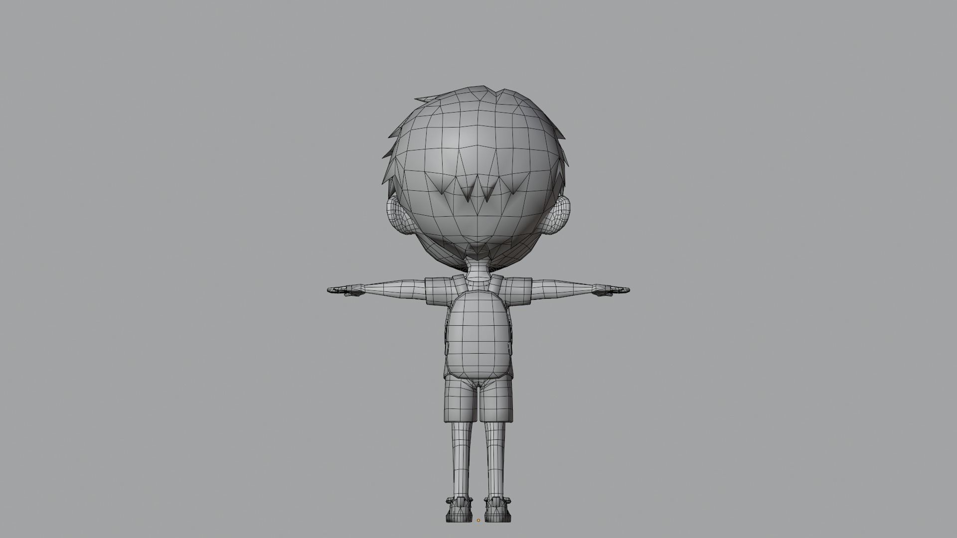 3D model Cartoon Character School Kid 1 VR / AR / low-poly | CGTrader