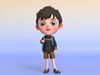 3D model Cartoon Character School Kid 2 VR / AR / low-poly | CGTrader