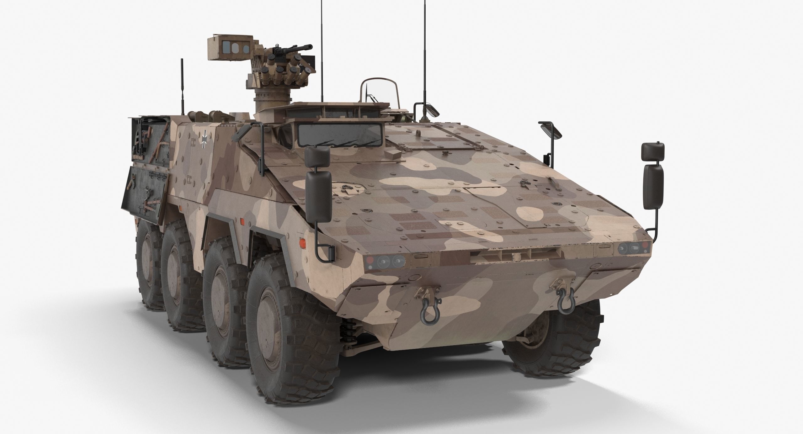APC Boxer Desert Clean 3D model | CGTrader