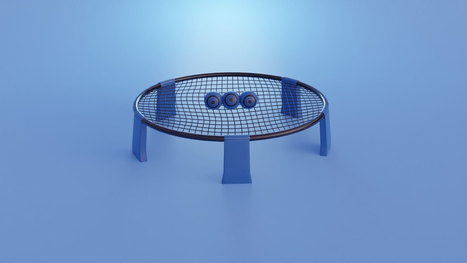 3D model Spikeball-Roundnet VR / AR / low-poly | CGTrader