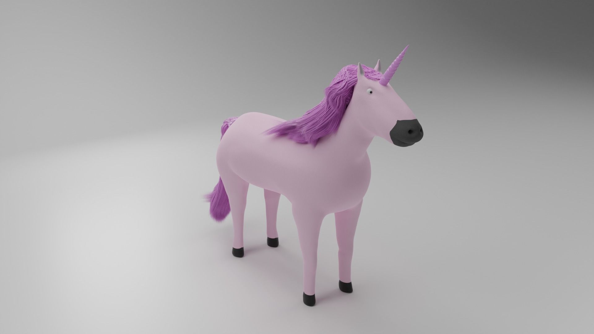 Unicorn 3D Model free VR / AR / low-poly 3D model | CGTrader