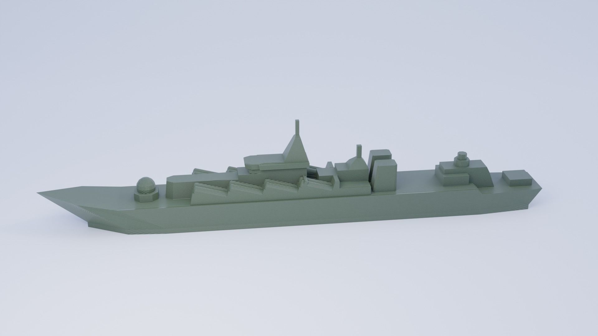 Navy Cruiser Moskva Slava 3D model 3D printable | CGTrader