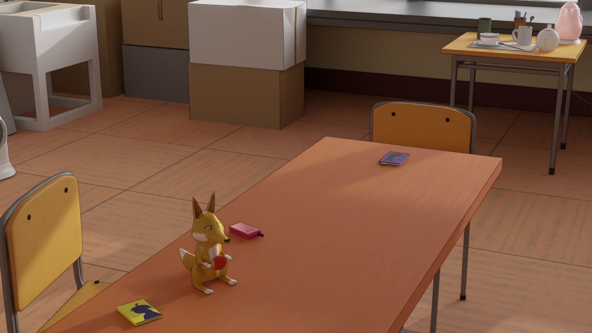 Classroom Furniture free 3D model | CGTrader