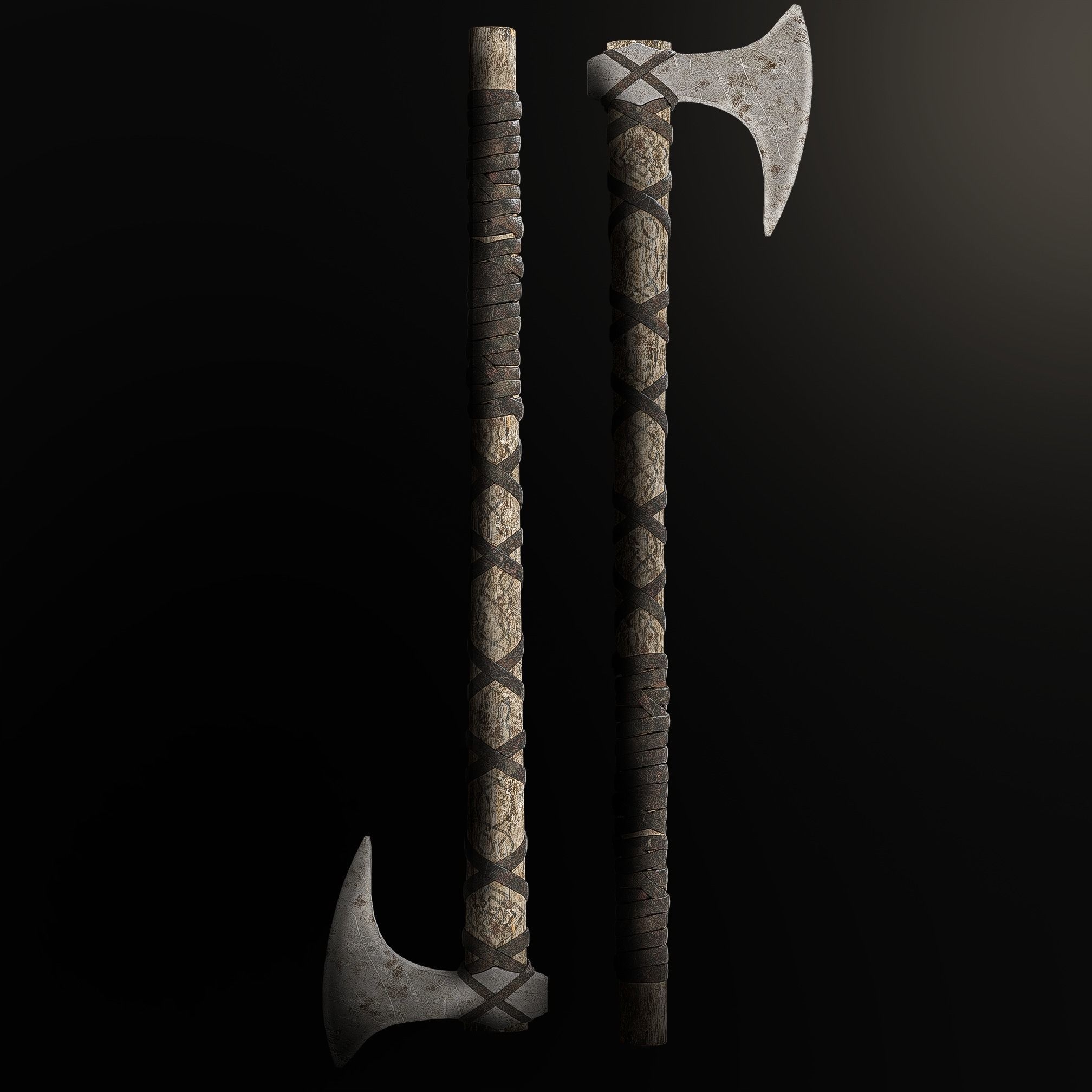 Fantasy Axe Free 3d Model free VR / AR / low-poly 3D model | CGTrader