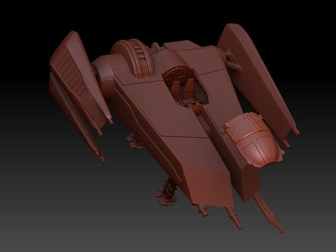 Rogue Shadow Ship 3D model 3D printable | CGTrader