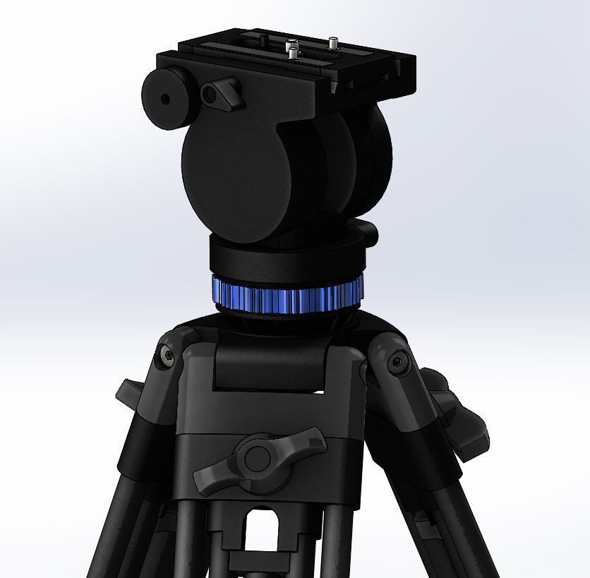 Tripod Photo Camera 3D model | CGTrader