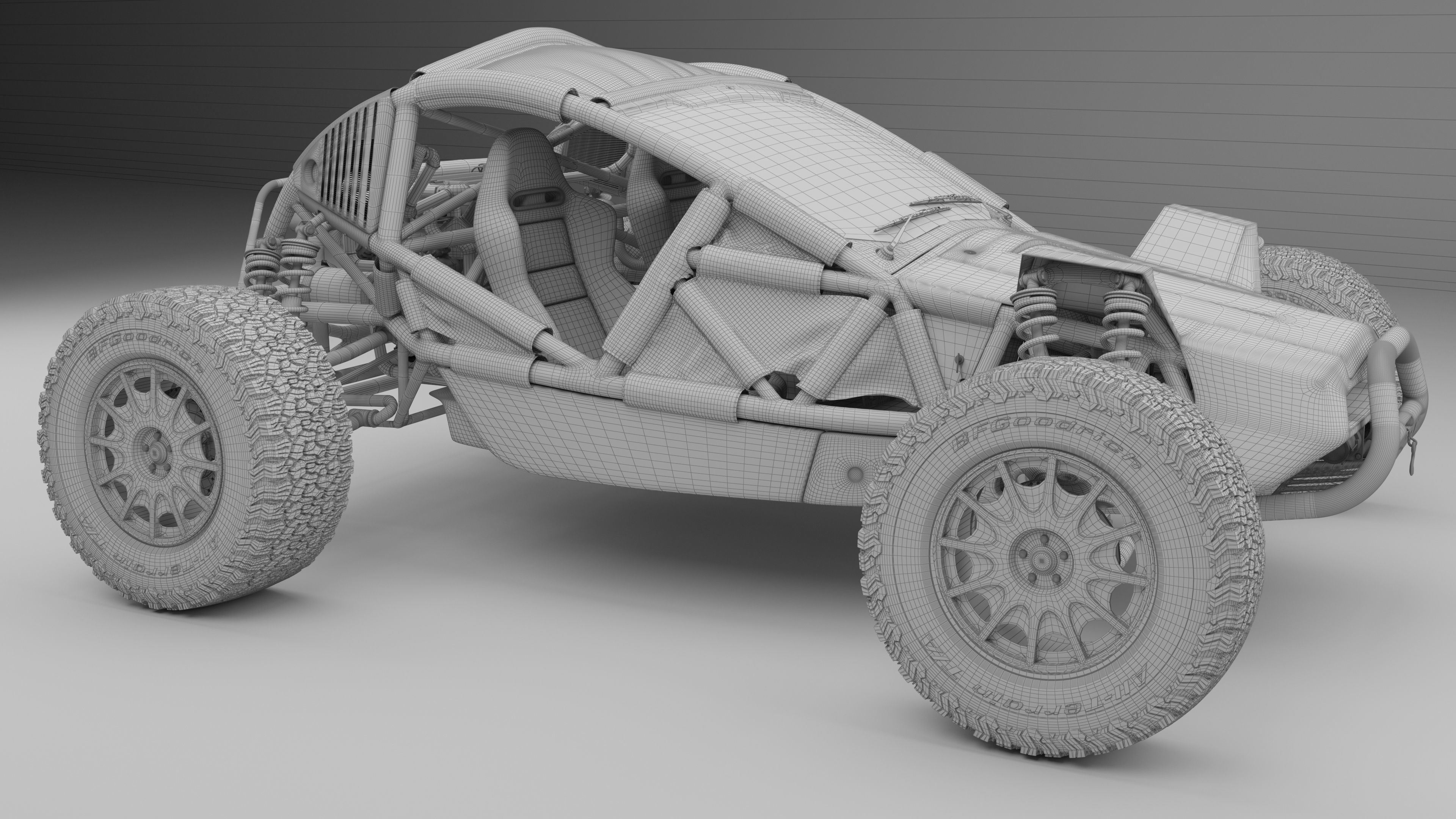 Buggy Off Road 3D model | CGTrader