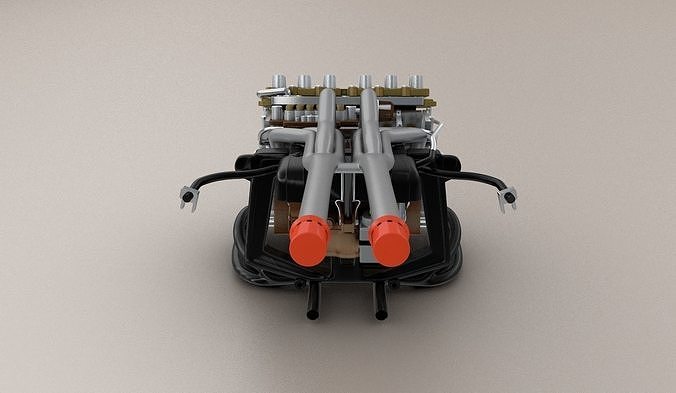 Motor Engine 3D model | CGTrader