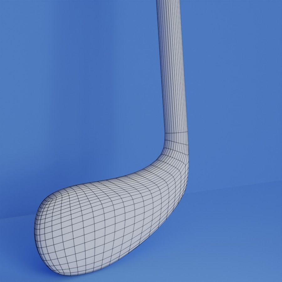 Golf Club and Golf ball 3d model free 3D model | CGTrader