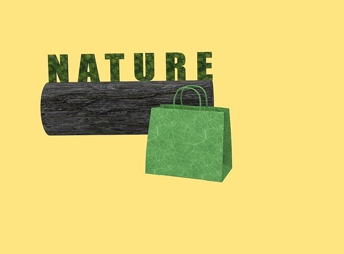 Natural Advertisement Sales Scene 3D model | CGTrader