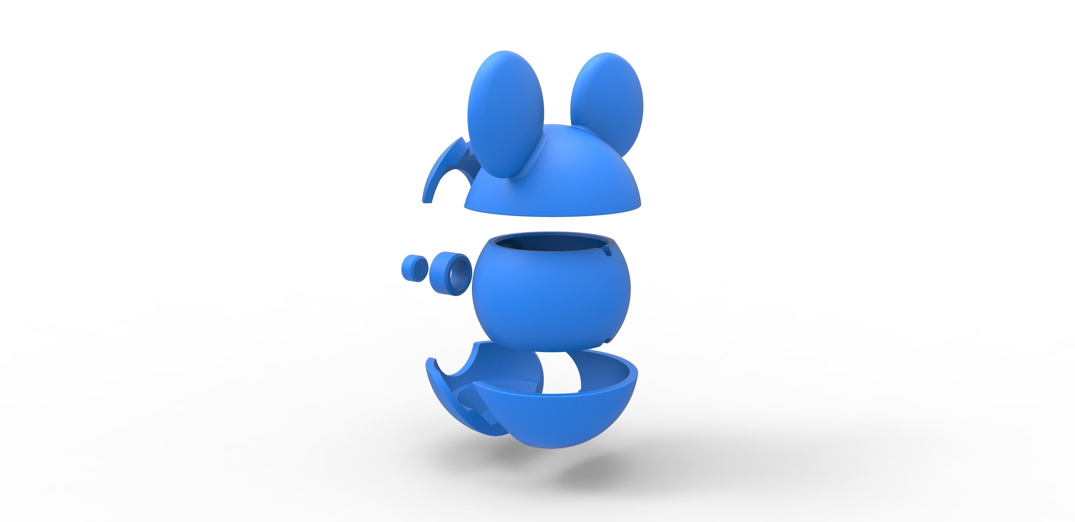 Mickey Mouse orb 3D model 3D printable | CGTrader